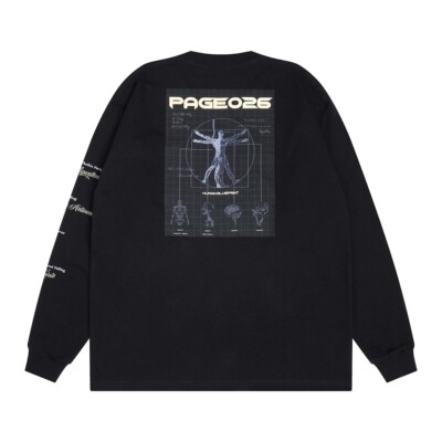 PAGE026长袖日系青少年印花T恤