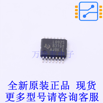 单片机(MCU/MPU/SOC) MSP430L092SPWR TSSOP-14 TI全新原装正品