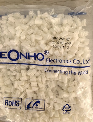 SMH250-02 然湖 YEONHO 连接器 胶壳 塑壳 外壳 原装正品现货