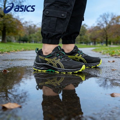 缓震回弹网面透气轻巧运动鞋