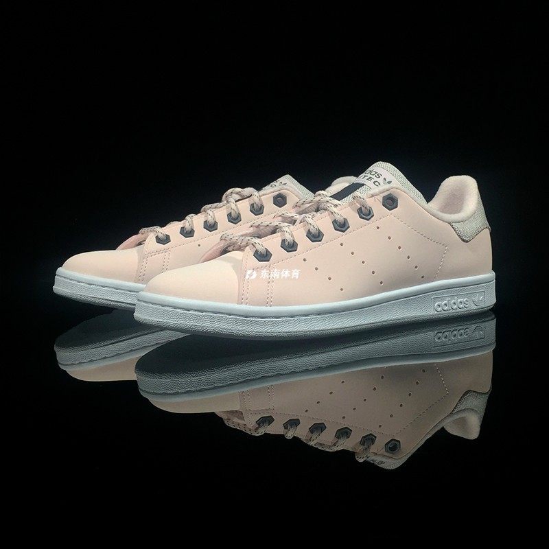 阿迪达斯三叶草 Stan Smith男女经典耐磨小板鞋 EF4335 FV4653_虎窝淘