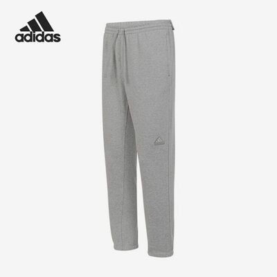 官方正品Adidas/阿迪达斯2024新款男士系带针织收脚长裤 IS1579
