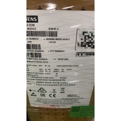 6RA8031-6DV62-0AA0-Z G00+G11+G20+L05+M08+M10+S01西门子议价