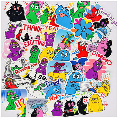 巴巴爸爸Barbapapa手帐贴纸