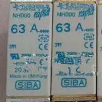 议价siba 熔断器NH000-32/35/40/50/63A 600/700V aR 200KA(20282