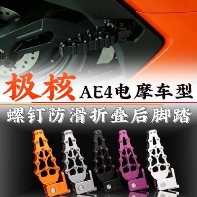 JCGK螺钉脚踏适用于极核AE4电摩