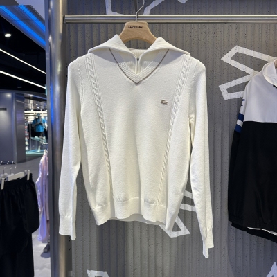 不退换全韩 LACOSTESPORT 韩国代购2025秋 针织衫AF708E-55N 5H28