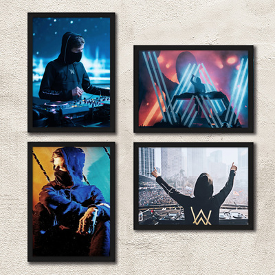 Alan Walker艾伦沃克海报装饰画 欧美百大DJ电音周边 酒吧挂画