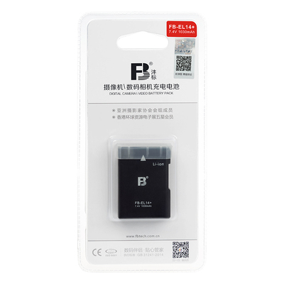 沣标EN-EL14电池适用尼康D3100D3200D3300D3400D5200D5300D5600