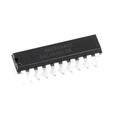 原装正品 直插 DAC0832LCN DIP-20 8位数模转换器芯片