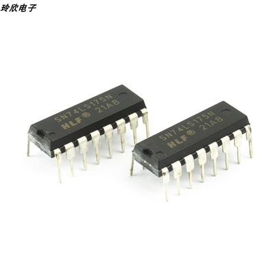 全新 SN74LS175N 74LS175 SN74HC175N 直插DIP16四路D-型触发器
