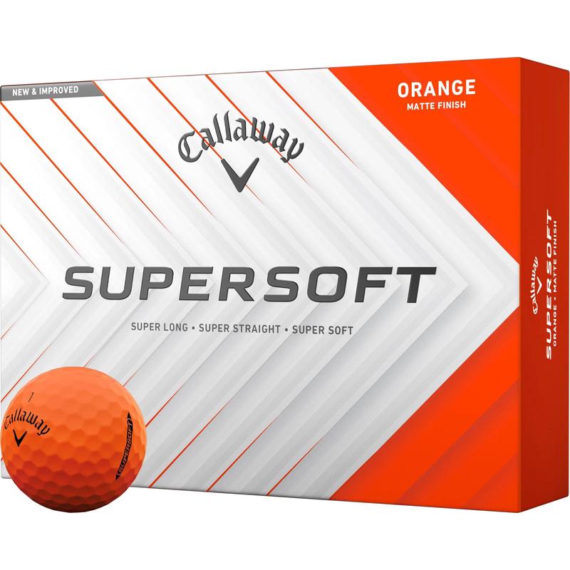 海外代购Callaway/卡拉威高尔夫球超软远距离哑光粉色下场练习