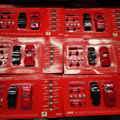 法拉利164合金车模