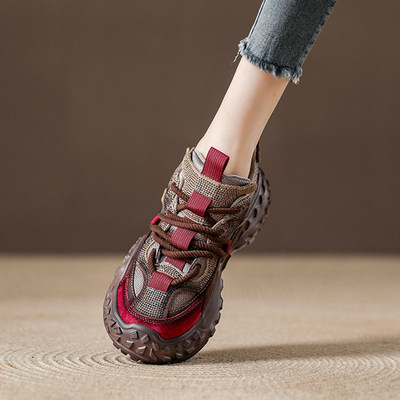 西班牙小众品牌厚底复古