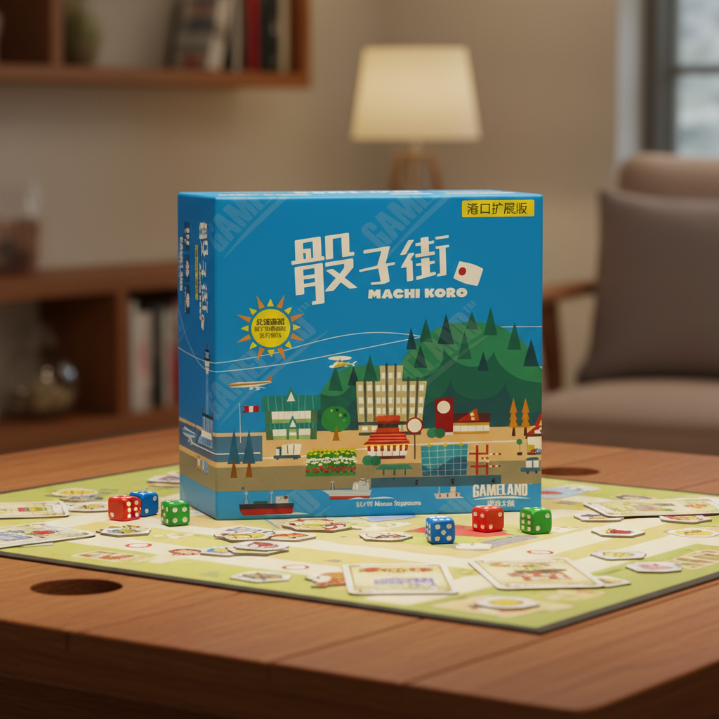 游戏大陆骰子街桌游大富翁桌面游戏成人版休闲聚会趣味玩具中文版