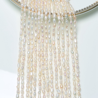 天然淡水珍珠无核keshi链