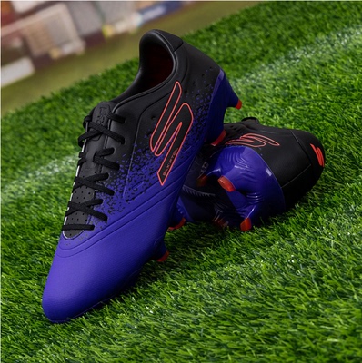 斯凯奇男缓震透气减震足球鞋