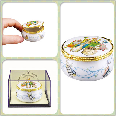 [代购]德国品牌ReutterPorzellan瓷器首饰盒珍藏盒胎毛脐带纪念盒