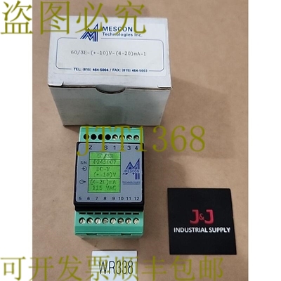 原装供应新  Mescon Technologies 60/3E +-10 伏 4-20 mA-1 信号