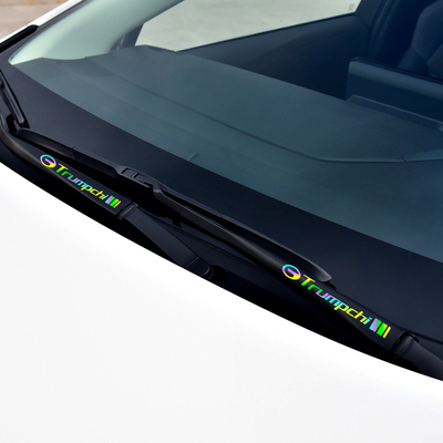 PVC车贴材质，粘贴式安装简单