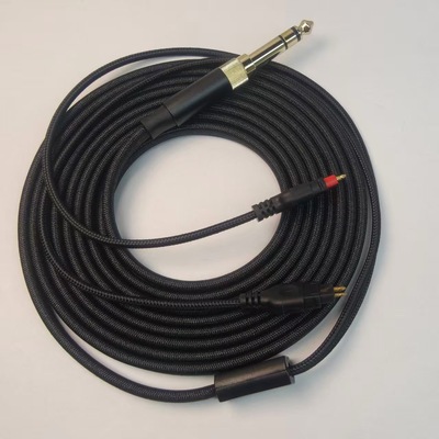 适用森海HD580 HD600 HD650 HD660 HD660S游戏耳机头戴耳机音频线