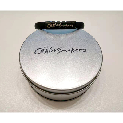烟鬼The Chainsmokers百大DJ电音节周边硅胶手绳手环 可定制图案