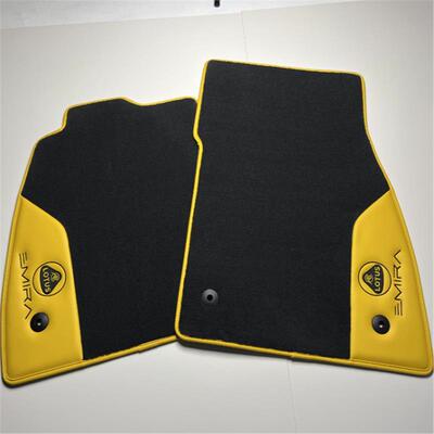 路特斯Emira跑车内饰改装进口原厂尼龙eletre绒面地毯脚垫