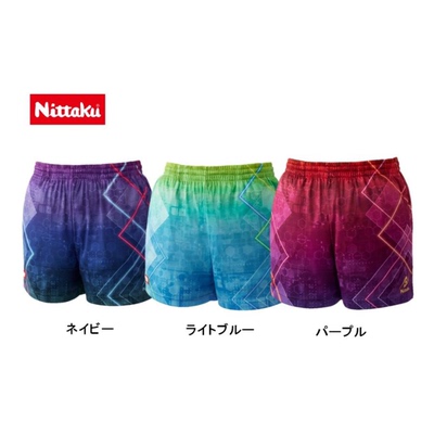 24年新款日本正品Nittaku尼塔谷男女通用成人儿童乒乓球短裤速干