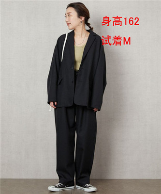 freaks廓形西服套装宽松休闲春秋