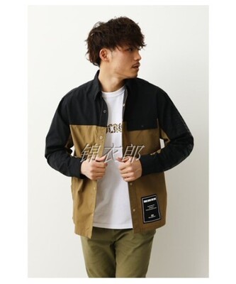 外贸日单新款rcwb拼色郎休闲外套