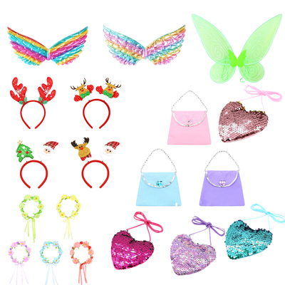 儿童饰品卡通圣诞万圣节翅膀发箍