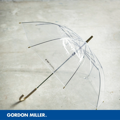 GORDONMILLER日潮透明长把雨伞