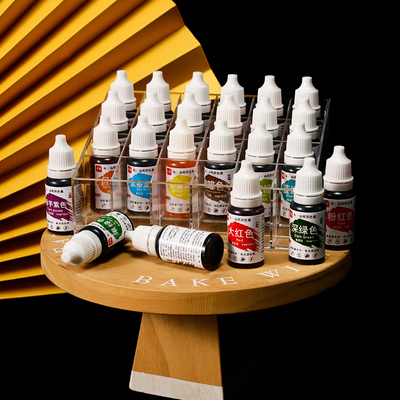 24种10ml可食用色素烘焙奶油蛋糕