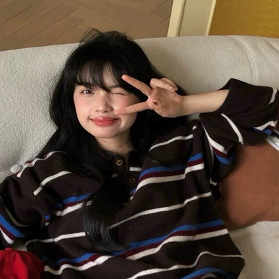 百搭显瘦长袖毛衣上衣女