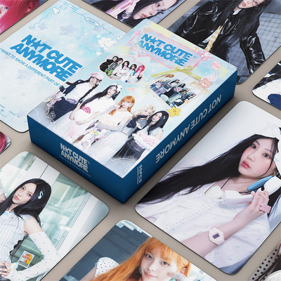 55张ILLIT专辑NOT CUTE ANYMORE单曲周边自制明信片小卡 李沅禧