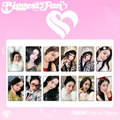 裴珠泫Biggest Fan SOIO卡特典卡专辑卡明信片IRENE明星周边自印