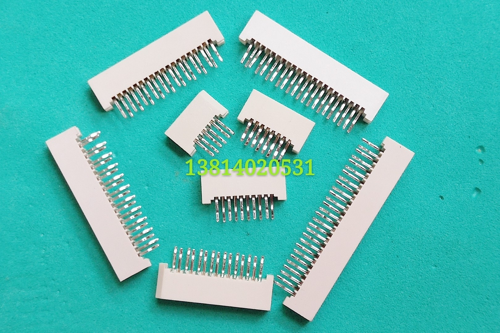 FPC插座排线插件座子连接器1.0mm 25P 26P 27P 28P单面立式直针_虎窝淘