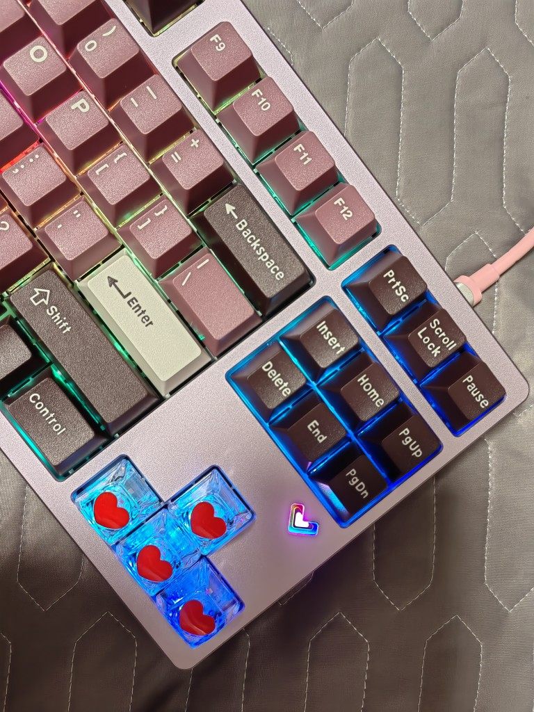 matrix3.0浅紫色爱心版 TTC虎轴标准版，无门牙配列热插拔版本_虎窝淘