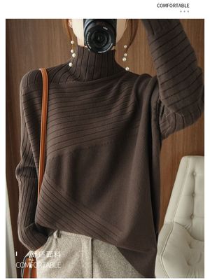 2022 Autumn Winter Women Sweater Turtleneck Cashmere Sweater