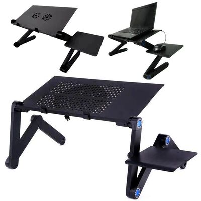 Cooling Fan Laptop desk Portable Adjustable Foldable Compute
