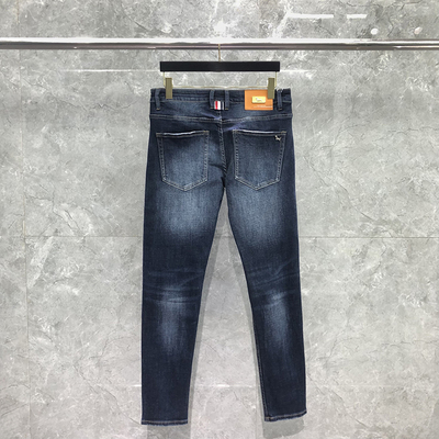 TB裤子男士牛仔裤宽松直筒长裤