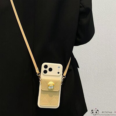 可爱ins卡包realme15/14/13/12手机壳narzo20斜挎n63真我n55/n53/50i挂v60女note70/c33套c35s绳c85/c61/c75x