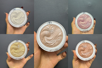 MUA烘焙高光粉饼珠光自然提亮张韶涵同款修容PK107平替立体修容粉