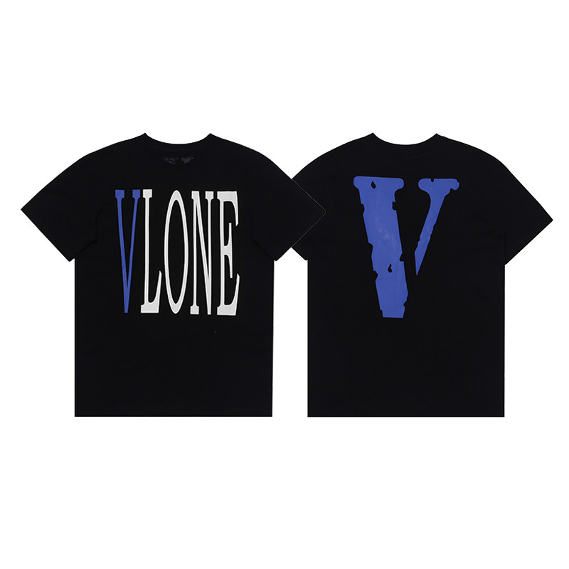 VLONE笑脸流鼻血短袖男女情侣T恤宽松休闲街头潮牌陈冠希INS同款-VLONE品牌-美乐淘潮牌汇