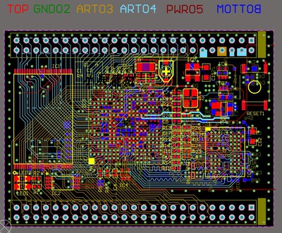 6层板设计 LPC32X0核心板 SCH+PCB