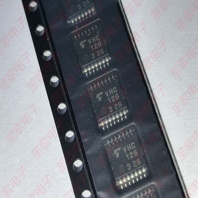 TC74VHC126FT 丝印VHC126 封装TSSOP14 全新原装 缓冲器贴片