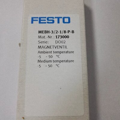 议价FESTO电磁阀MEBH-3/2-1/8-P-B 173000