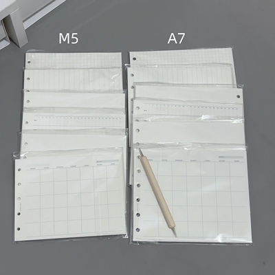 A7M5两折多功能内页活页