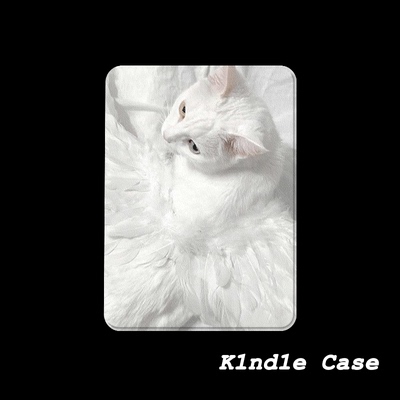 原创异瞳羽猫KindlePaperwhite6/5/4/3电子书磁吸保护套658青春版拆分汉王clear6适用neo3掌阅light4休眠
