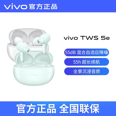vivo TWS 5e新品蓝牙耳机vivotws系列tws5e长续航自适应降噪
